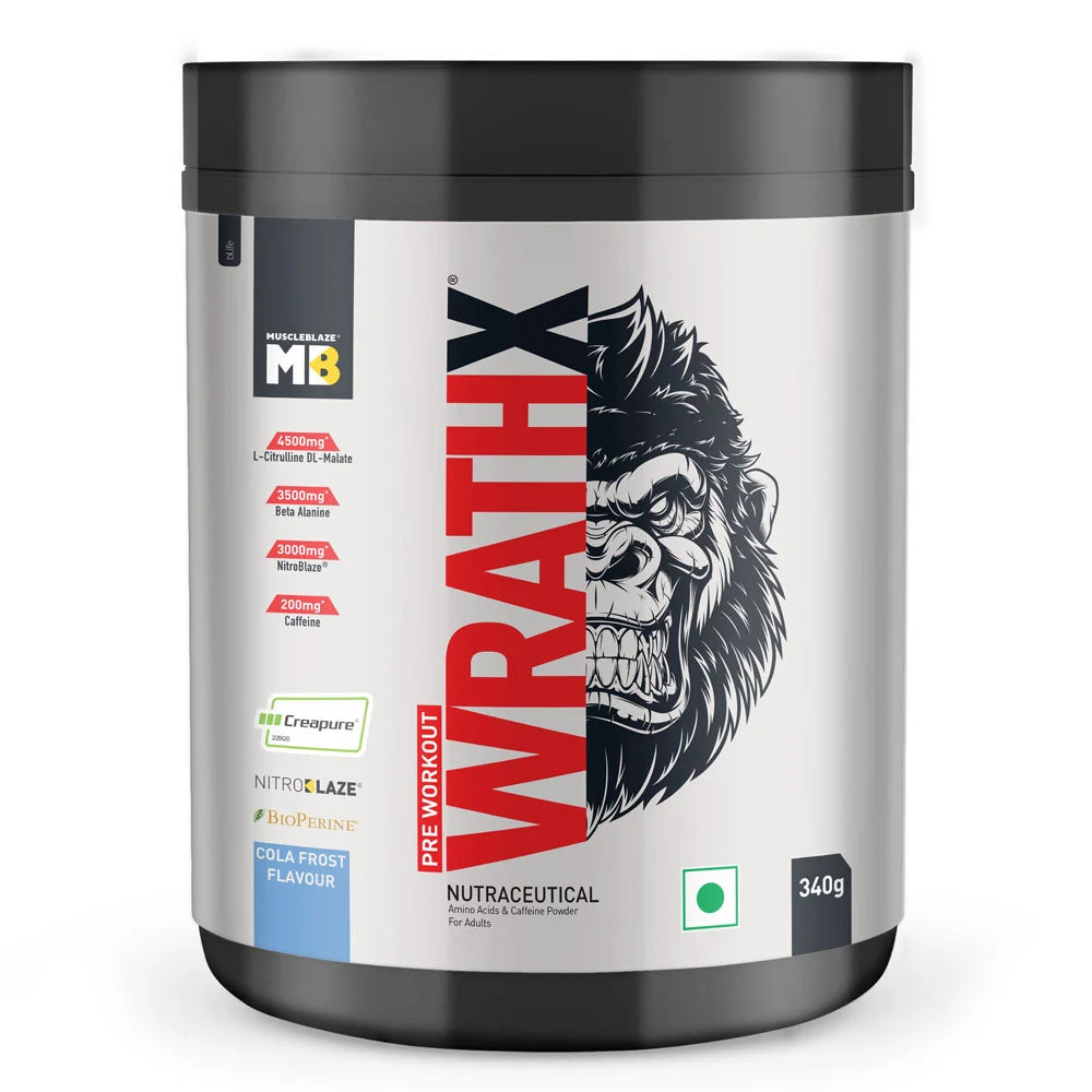 MuscleBlaze Pre Workout WrathX – Outbox Nutrition